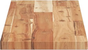 Plovoucí police 100 x 20 x 2 cm olejované akáciové dřevo 3279507