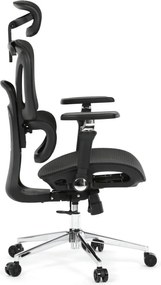 Kancelářská židle, synchronní mechanismus, černá síťovina, KA-B2361 BK – Barva (vyberte): černá (78 x 68) cm Šedá