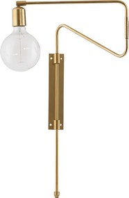 HOUSE DOCTOR Sada 2 ks − Mosazná nástěnná lampa Swing 35 cm 35 cm