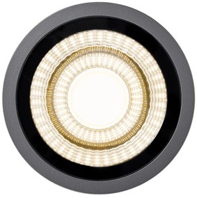 Trinity LILX0002 Venkovní stropní svítidlo Almeria Medium LED 23W 3000K, antracit, průměr 14,5cm, IP54
