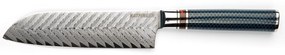 KATFINGER | Damaškový nůž Santoku 7" (17,7cm) | Resin | KF305