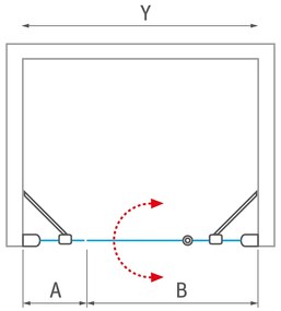 Roth Univerzální boční panel CI FXO pro kombinaci se sprchovými dveřmi Varianta: šířka: 33 cm, orientace: Uni - (CI FXO/330 - CI FXO 033200 NPE), Barva profilů a typ výplně: profily: černá (elox), výplň: transparent