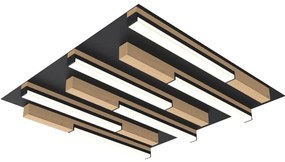 Wofi 9031-606 - LED Stmívatelné stropní svítidlo PALERMO LED/26W/230V dřevo 9031-606
