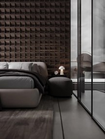 Designová stojací lampa Ande Bílá