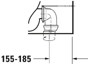 Duravit 21180900002 - WC kombi D-CODE keramika/lesklá bílá