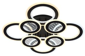 LED Stmívatelný přisazený lustr LED/200W/230V 3000-6500K + dálkové ovládání