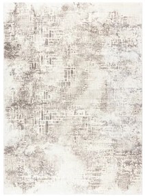 koberec CORE W9786 Abstrakt Strukturální, dvě úrovně rouna, béžový velikost 120x170 cm | krásné koberce cz