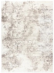 koberec CORE W9786 Abstrakt Strukturální, dvě úrovně rouna, béžový velikost 160x220 cm | krásné koberce cz