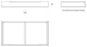 Šuplík pod postel v přírodní barvě Twig – The Beds