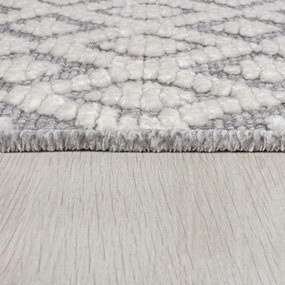 Flair Rugs koberce Kusový koberec Verve Jhansi Grey - 80x160 cm