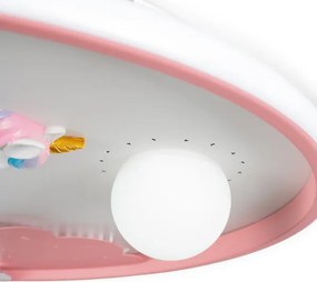 Brilagi -LED Stmívat. dětské stropní svítidlo UNICORN LED/68W/230V 3000-6000K+DO