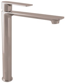 Slezák - RAV Umyvadlová vysoká baterie bez výpusti NIL - NL130.xMGL, Metal Grey lesk Připojovací hadičky - závit: 1/2"