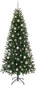 Umělý vánoční stromeček Zelená 210 cm PE a PVC 3397369