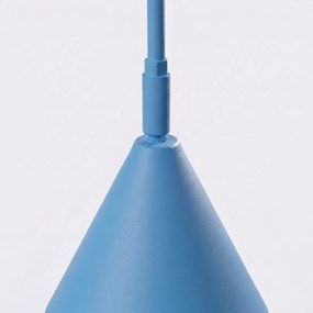 Sollux Lighting Stojací lampa NOX světle modrá