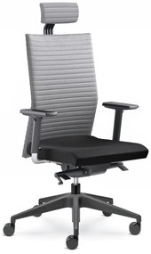 LD seating Element 430-SYS - Kancelářská židle  - šedá/černá