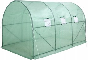 Fóliovník Flynn se 6 segmenty 350x200 cm zelený