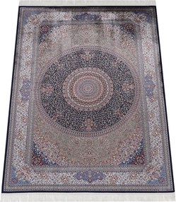 BE Koberec Anatolia Silk 32510 BLUE - modrý obdélníkový Rozměr: 160x230 cm