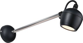 P 94772 LED venkovní nástěnné svítidlo Smart Home Zigbee Kikolo neláká hmyz IP65 90mm CCT 6,2W 230V 80° antracit umělá hmota/hliník - PAULMANN