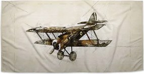 Sablio Ručník Historický dvouplošník Vintage - 30x50 cm