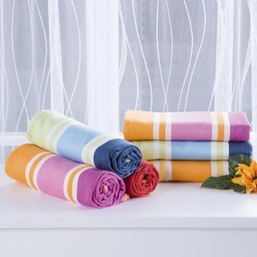 Pestrobarevné utěrky z egyptské bavlny 50 x 70 cm 6 ks