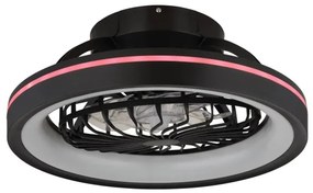 Globo 03665 - LED RGB Stmívatelný stropní ventilátor DEANNE LED/40W/230V + DO