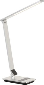 XXXLutz LAMPA NA PSACÍ STŮL, dotykový stmívač, 12,1/17,9/33 cm Novel - Kancelářské lampy - 008227149401