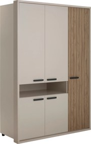 XXXLutz ŠATNÍ SKŘÍŇ S OTOČNÝMI DVEŘMI, kašmírová, 147/217/63 cm Xora - Šatní skříně - 002593013303