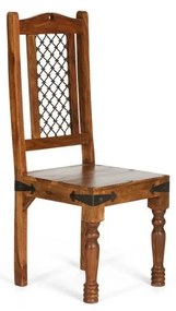 Set 2 dřevěných židlí z masivního palisandru Artus