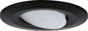 P 99991 Vestavné svítidlo LED Calla IP65 kruhové 4.000K 3x6,5W černá mat výklopné - PAULMANN