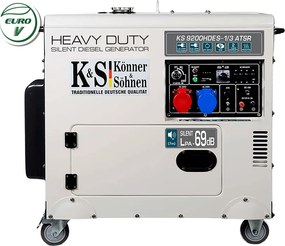 Könner & Söhnen Naftová elektrocentrála KS 9200HDES-1/3 ATSR Silent