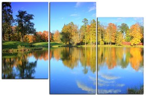 Obraz na plátně - Podzimní park 1175D (105x70 cm)