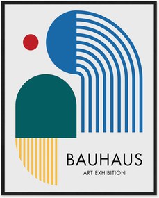 Zarámovaný digitální tisk Bauhaus Art Exhibition