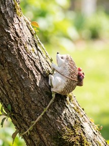 Sinsay - Závěsná zahradní figurka ve tvaru ježka se šňůrkou - béžová