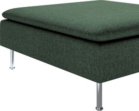 Potah na podnožku Söderhamn barva zelená látka pletený vzor