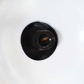 Industriální závěsné svítidlo 32 cm černé E27,  320831