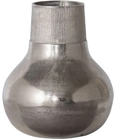 OnaDnes -20% Hoorns Stříbrná kovová váza Kymani XL