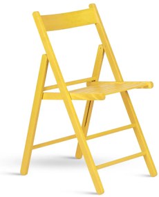Stima Židle ROBY sklápěcí Odstín: Žlutá (anilin)