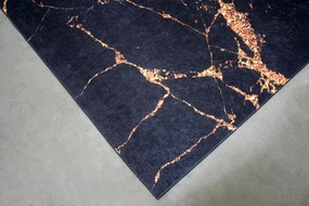 BE Koberec Porte 2007 BLACK GOLD - černé zlato obdélníkového tvaru Rozměr: 50x80 cm