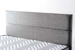 Designová postel Eliava 160 x 200 cm šedá
