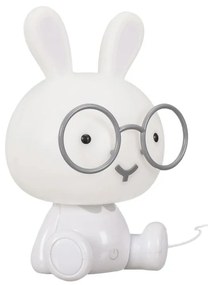LED dětské noční světlo HOPPY 23,5cm, bílá