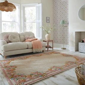 Ručně tkaný vlněný koberec 200x300 cm Elise Floral – Flair Rugs