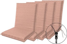 Doppler ART 4041 - set 4 ks polstrů na křeslo s nízkým opěradlem