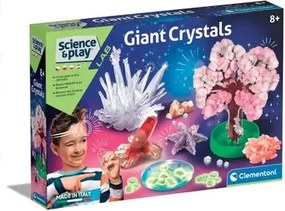 Clementoni SciencePlay Lab: MEGA Fluo krystaly / od 8 let