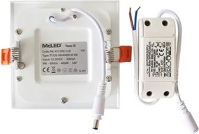 LED podhledové svítidlo McLED TORO S9 TS120-9W2700K-W-EN teplá bílá ML-412.001.33.0