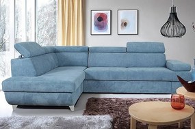 Casarredo - Komfort nábytek Rohová sedací souprava BOSCHI rozkládací s úĺožným prostorem, levá, látky A1 | potah: gemma 06