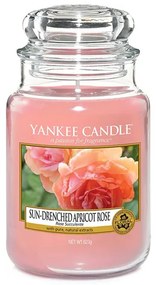 Yankee Candle Vonná Svíčka Sun-Drenched Apricot Rose velký, 623 g