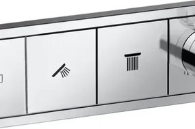 Hansgrohe RainSelect - Baterie pod omítku pro 2 spotřebiče | chrom