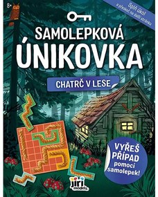 Samolepková únikovka - Chatrč v lese