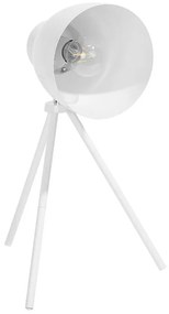 Kovová lampa 43 cm, bílá TAMEGA Beliani