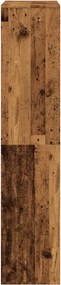 Dělicí stěna old wood 100 x 33 x 156,5 cm kompozitní dřevo 3309499